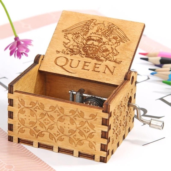 Queen - Bohemian Rhapsody - Wooden Music Box - Nostalgish
